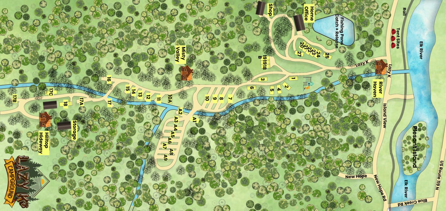 About - Lazy Ks Campground